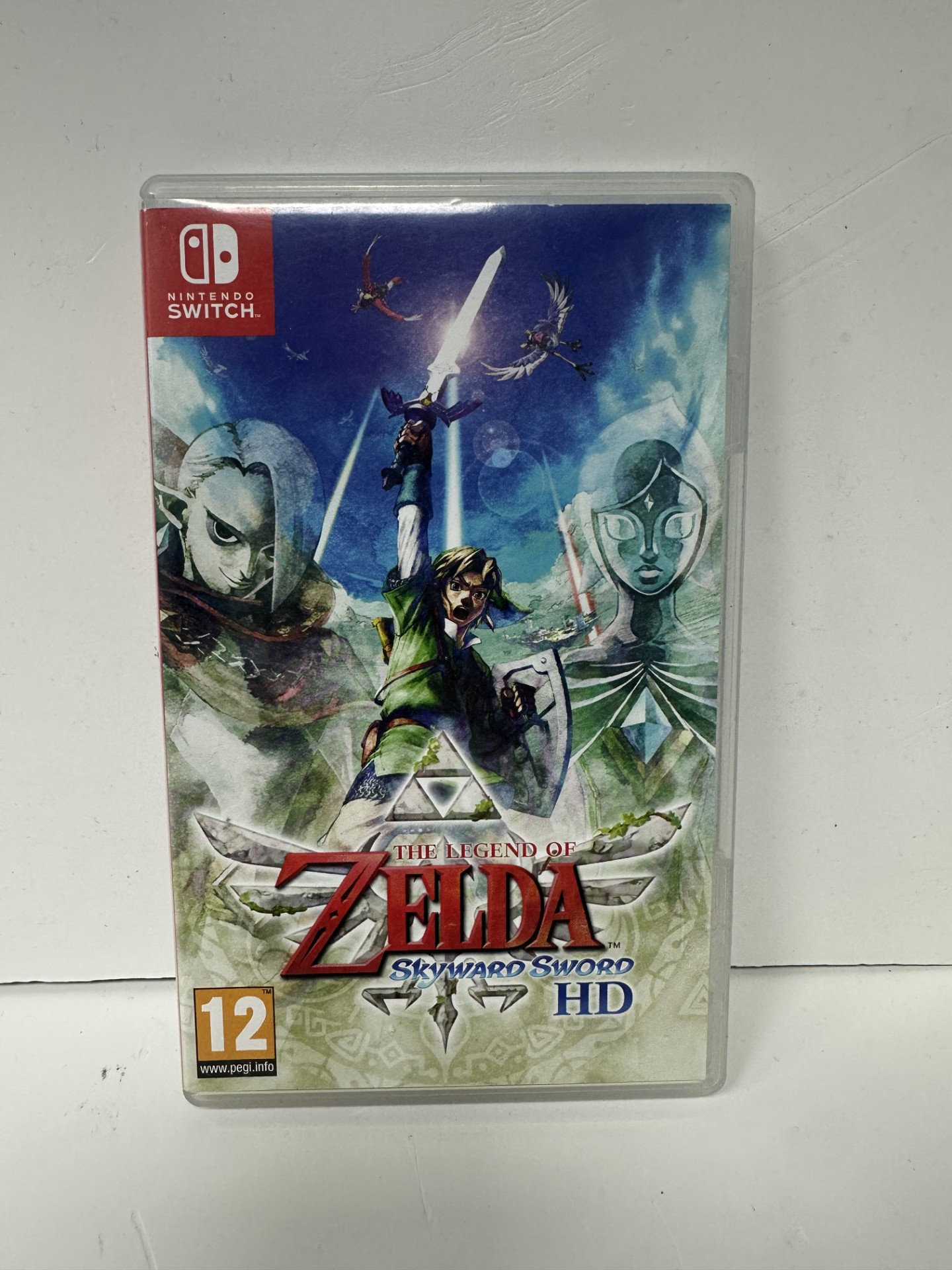 Used NINTENDO THE LEGEND OF ZELDA SKYWARD SWORD HD SWITCH GAME - Own4Less